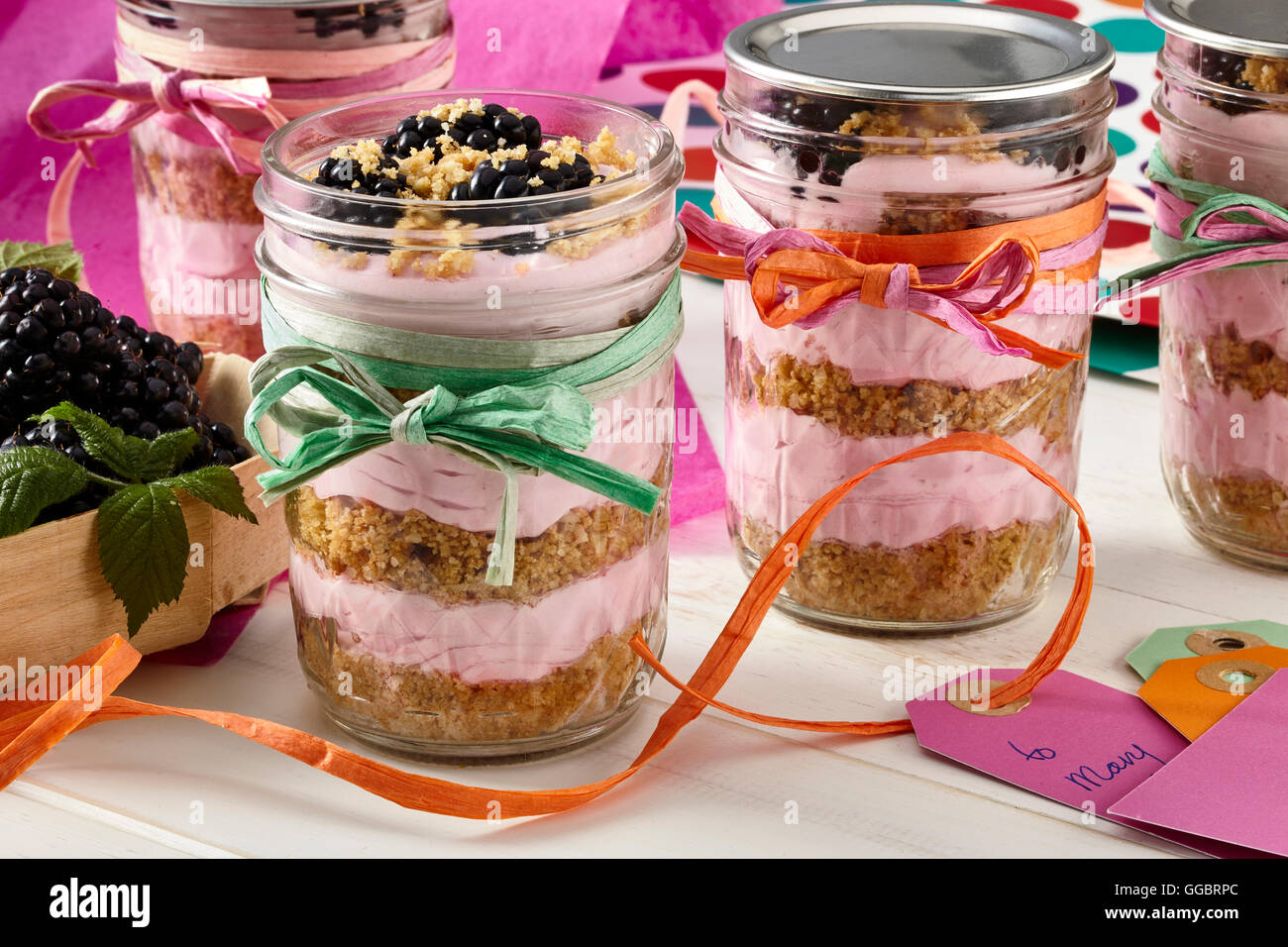 Parfait jars hi-res stock photography and images - Alamy