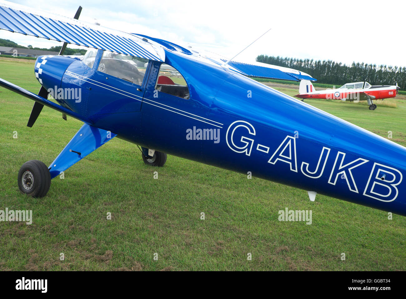 Luscombe 8E Silvaire Deluxe light aircraft built in 1946 with a DHC 1 ...