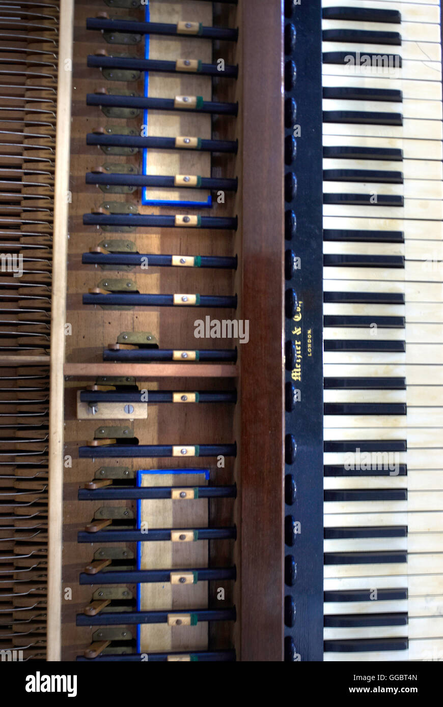 keyboard / pipe organ makers and restorers Stock Photo - Alamy