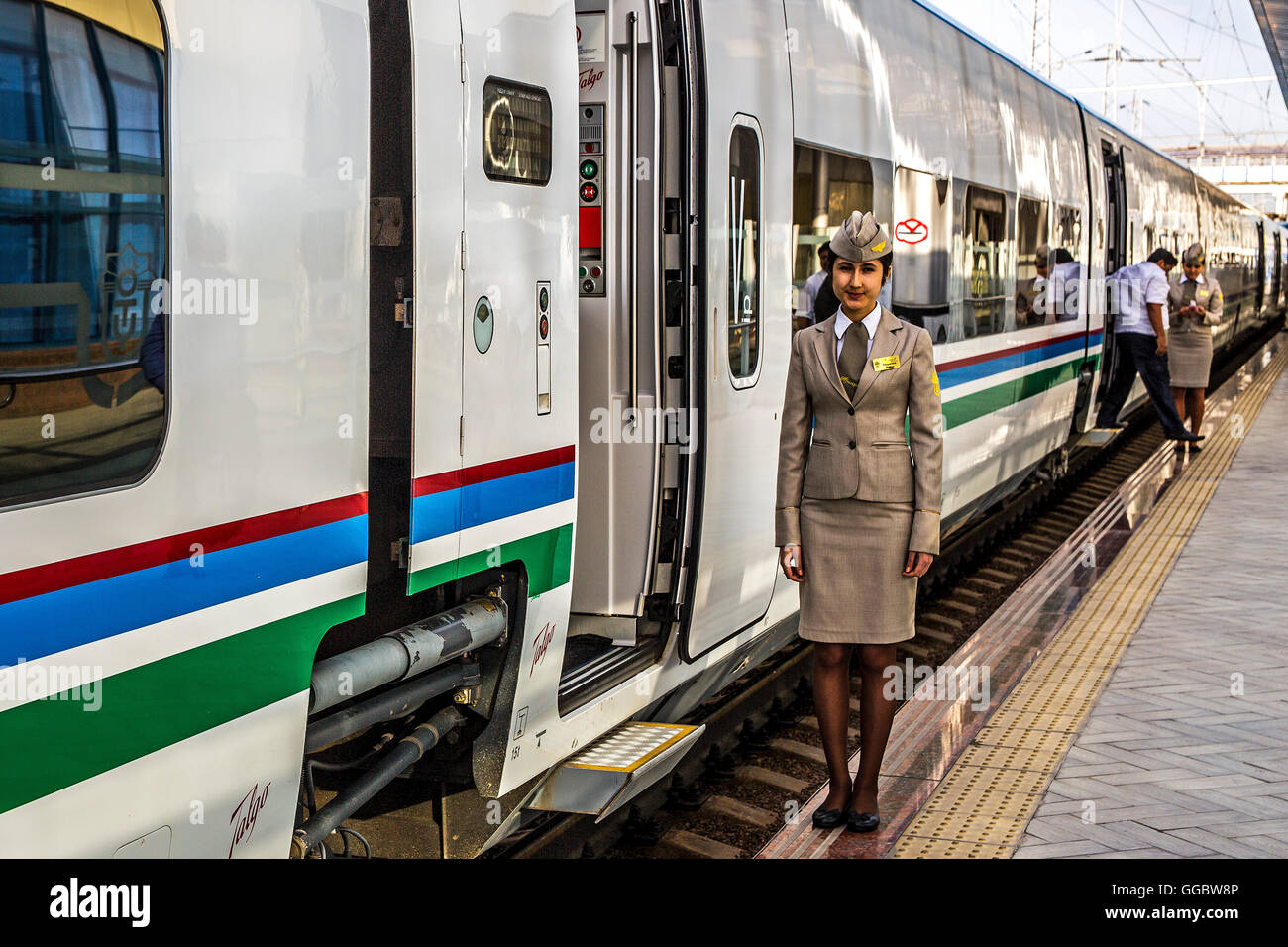 Afrosiyob high speed train hi-res stock photography and images - Alamy