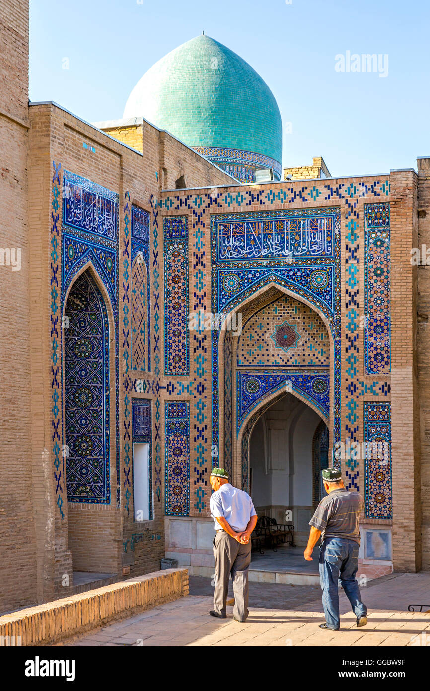 geography / travel, Uzbekistan, Samarkand, Shah-i-Zinda, built 9th ...