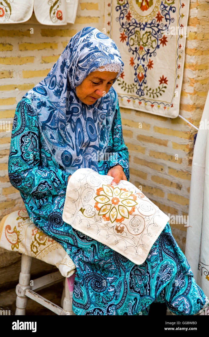 geography / travel, Uzbekistan, Bukhara, Sayfudding caravansary ...