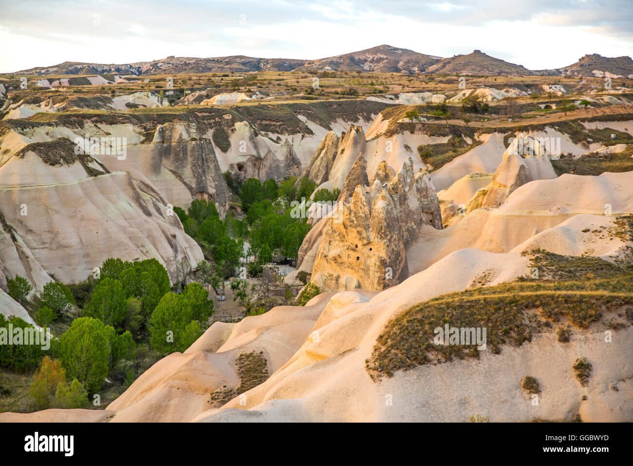 geography / travel, Turkey, Middle East, Cappadocia, tuff rock ...