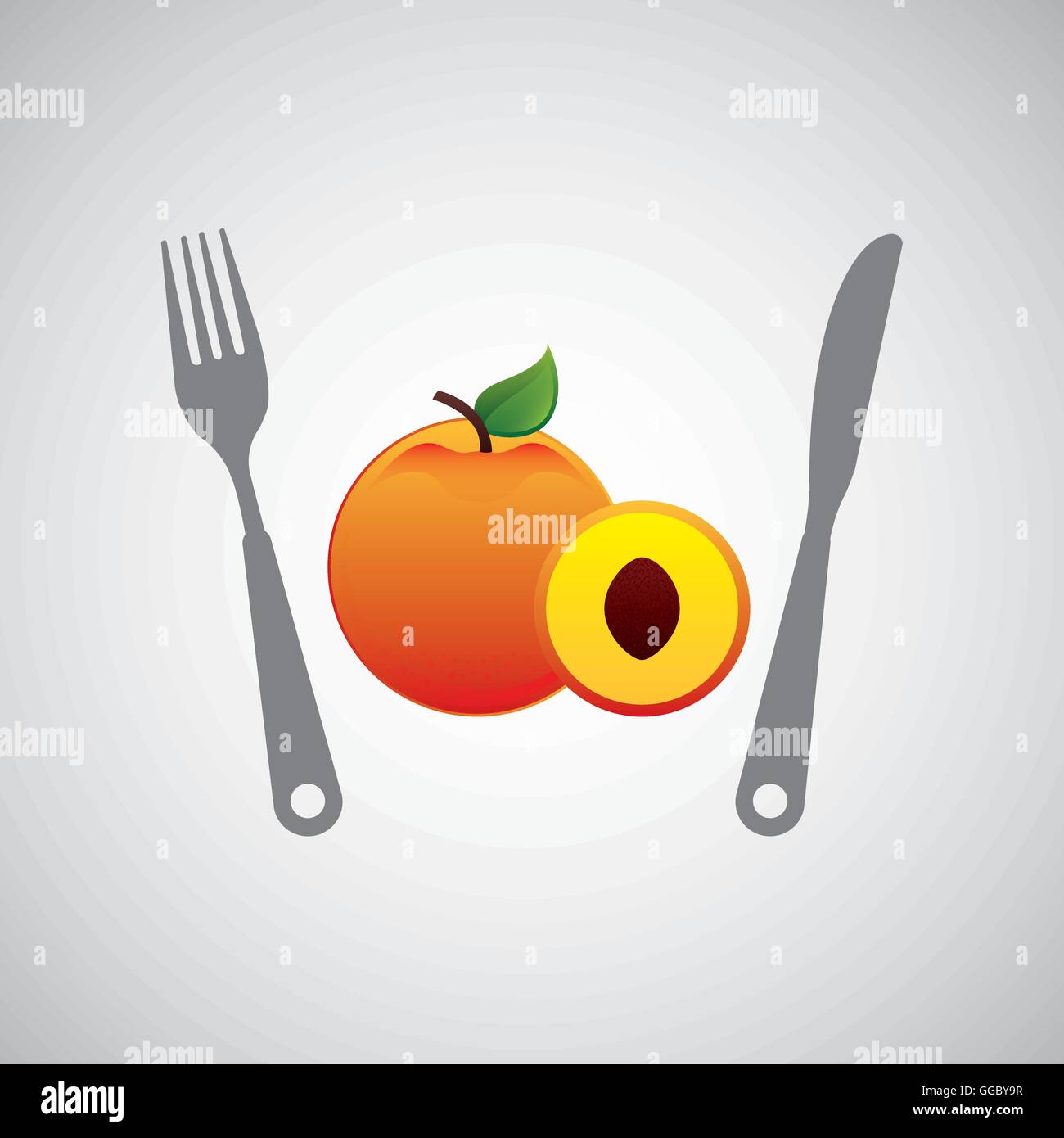 fresh fruit icon Stock Vector Image & Art - Alamy