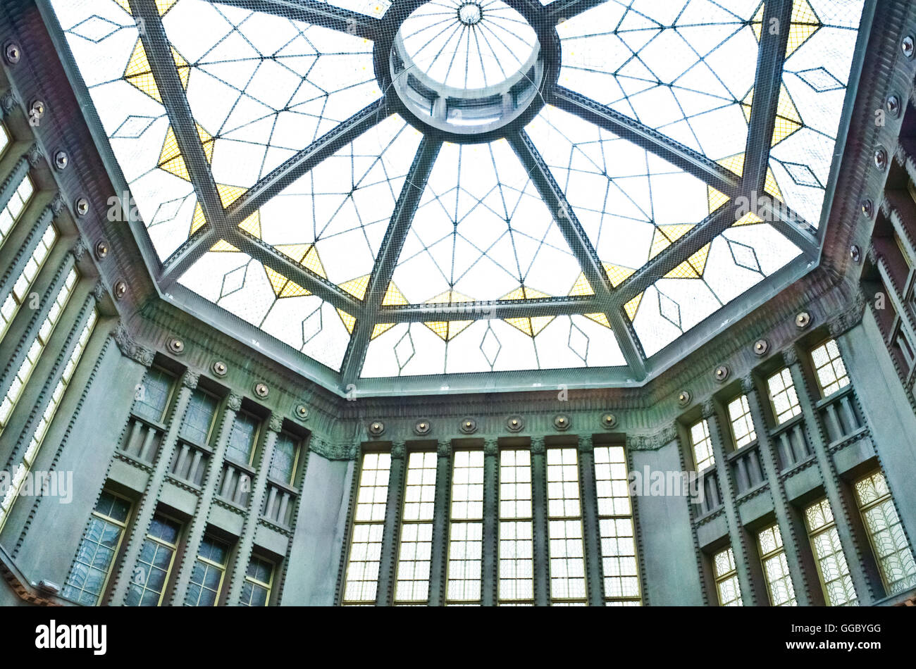 interior of a building with a cupola Stock Photo - Alamy