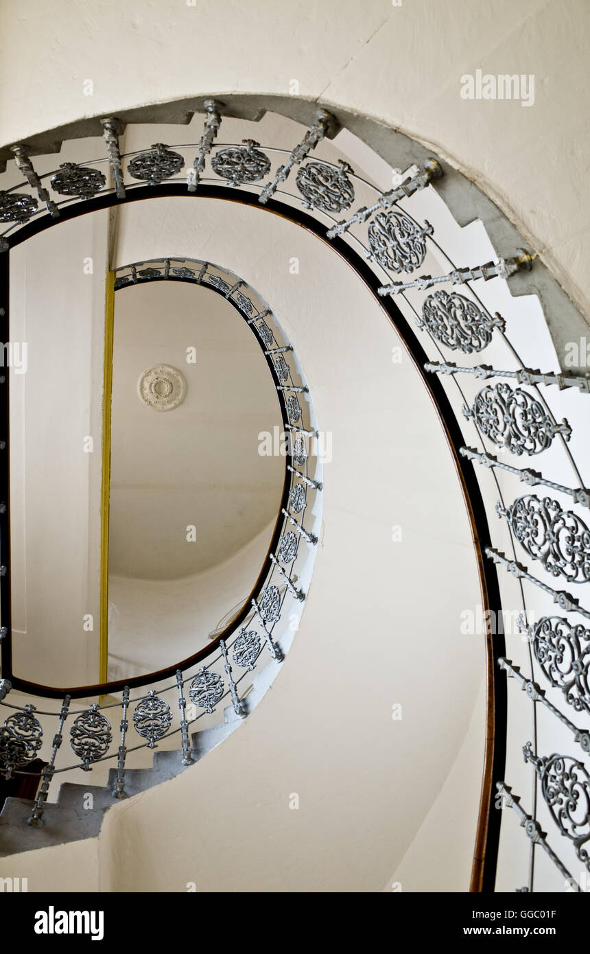 Spiraling stairs hi-res stock photography and images - Alamy