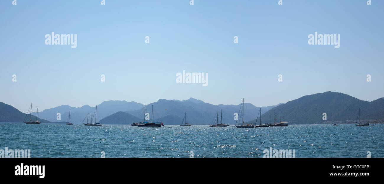 Beautiful turkish landscape, taken Marmaris Stock Photo - Alamy
