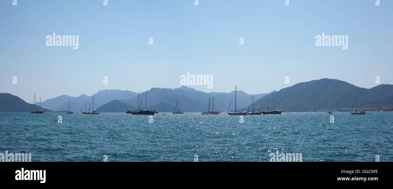Beautiful turkish landscape, taken Marmaris Stock Photo - Alamy
