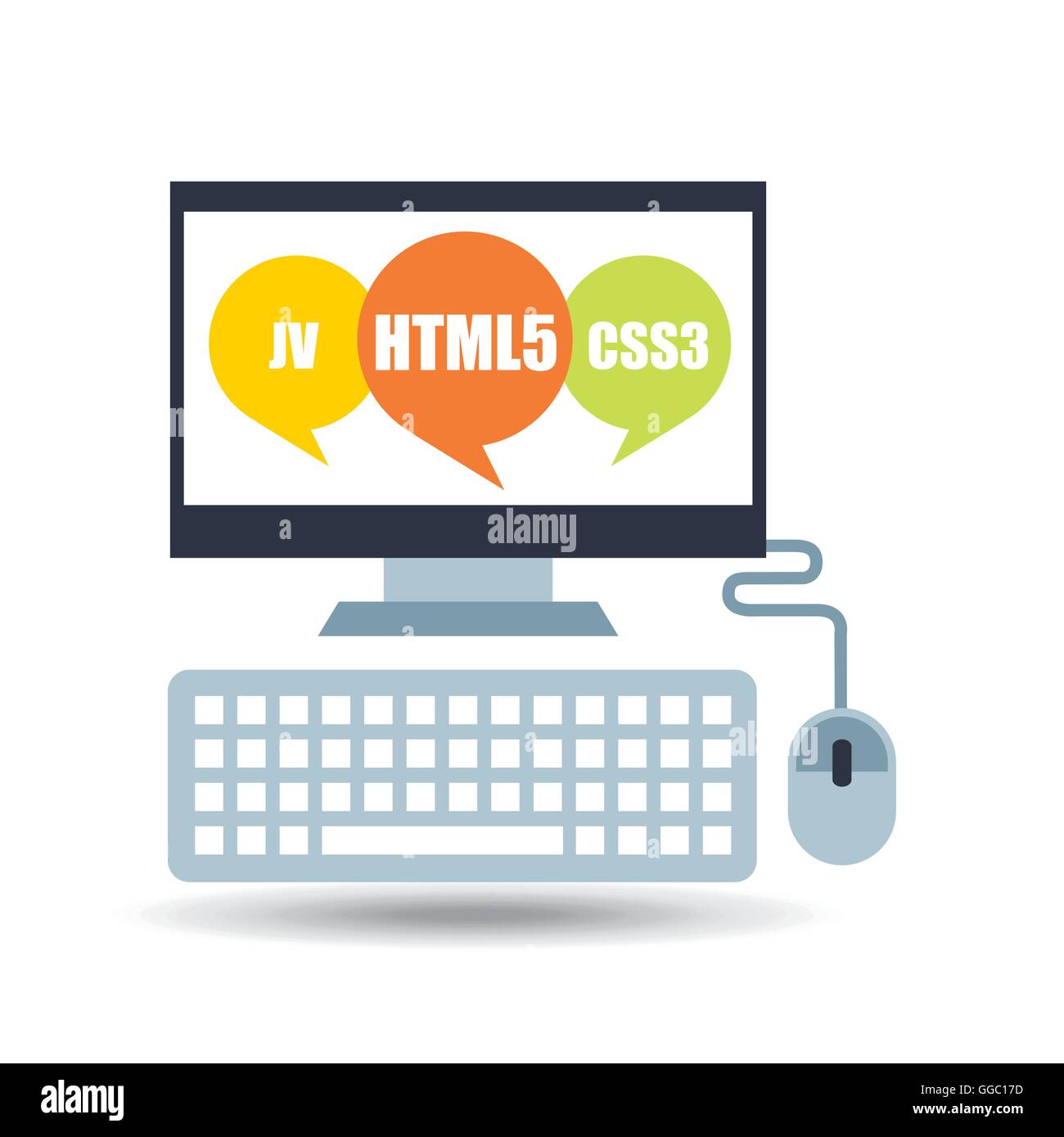 tech computer icon Stock Vector Image & Art - Alamy