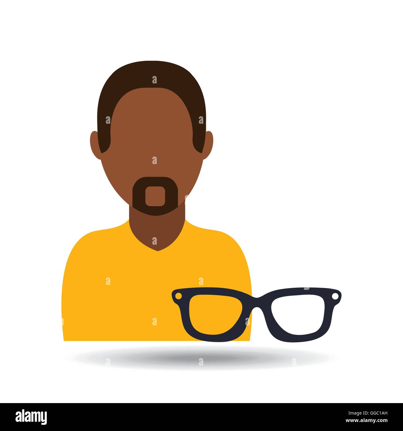 man with pc icon Stock Vector Image & Art - Alamy