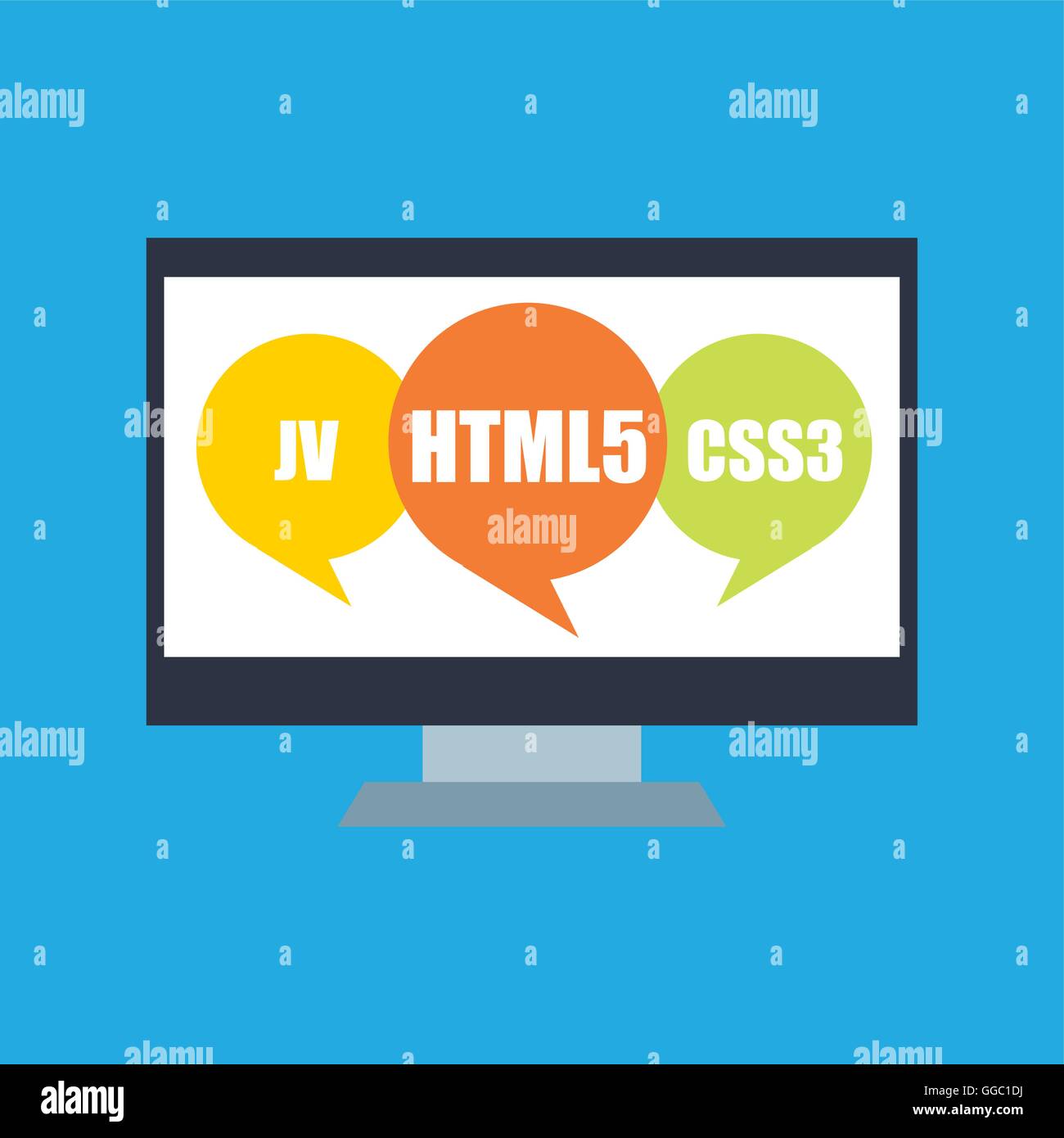 tech computer icon Stock Vector Image & Art - Alamy