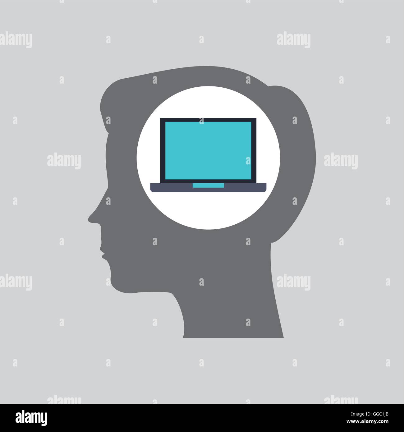 tech computer icon Stock Vector Image & Art - Alamy