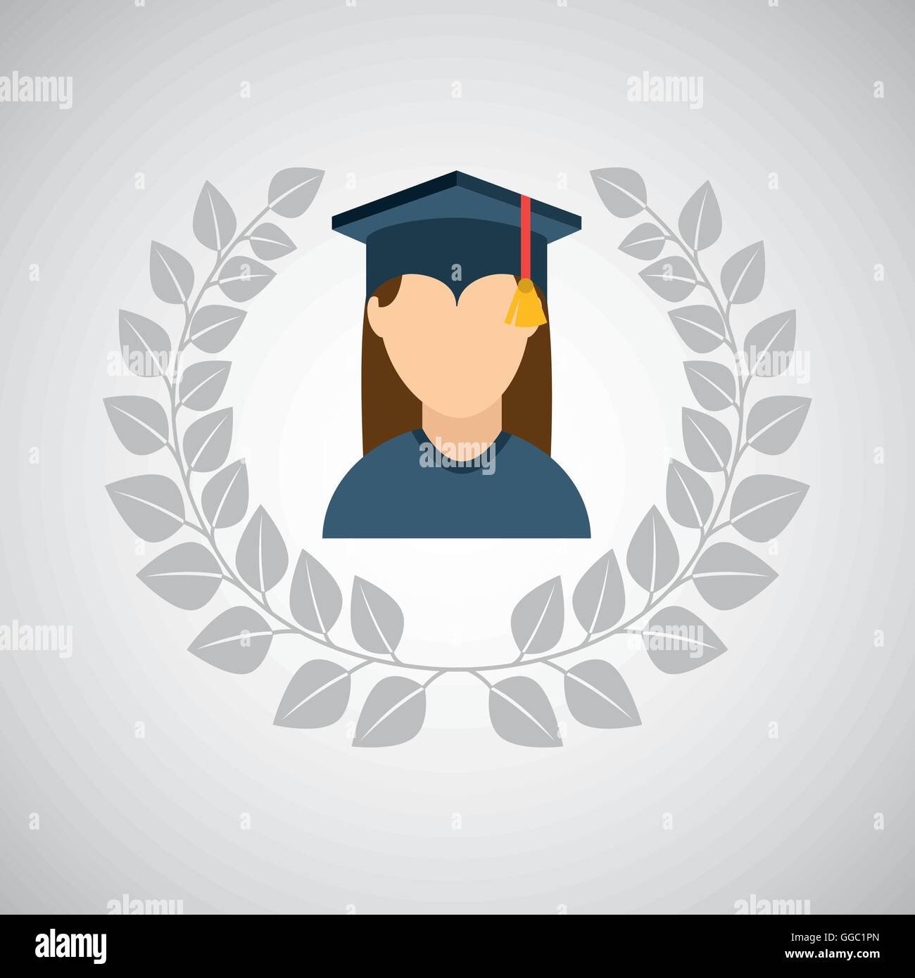 university grad icon Stock Vector Image & Art - Alamy