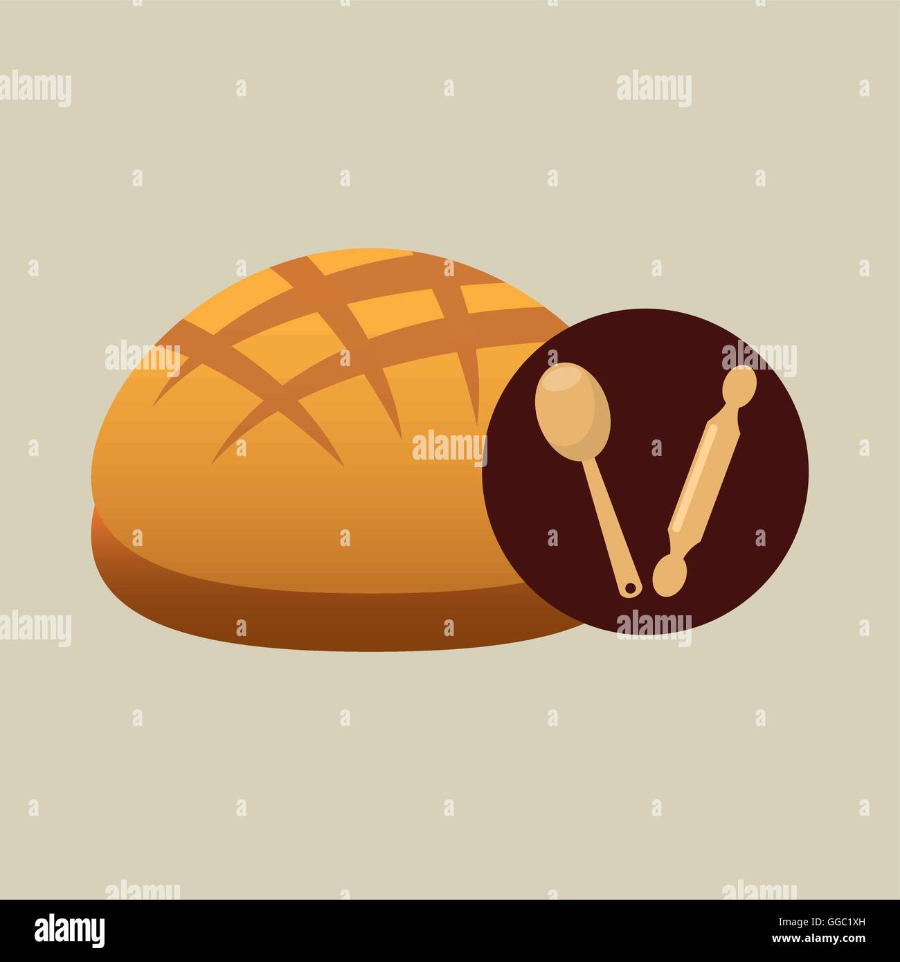 bakery food icon Stock Vector Image & Art - Alamy