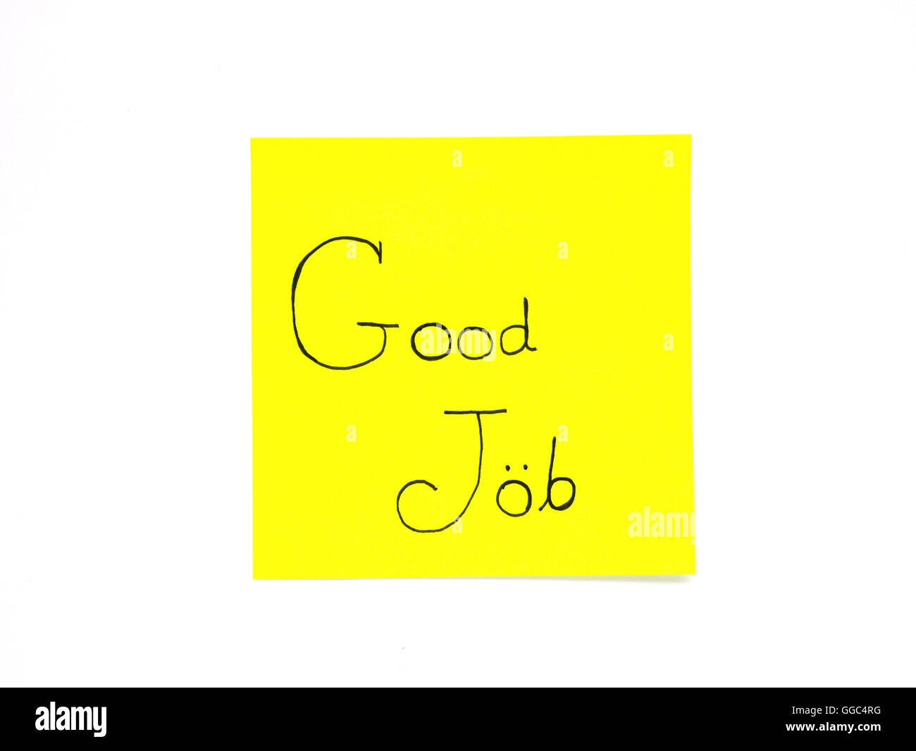 Good job sticker hi-res stock photography and images - Alamy