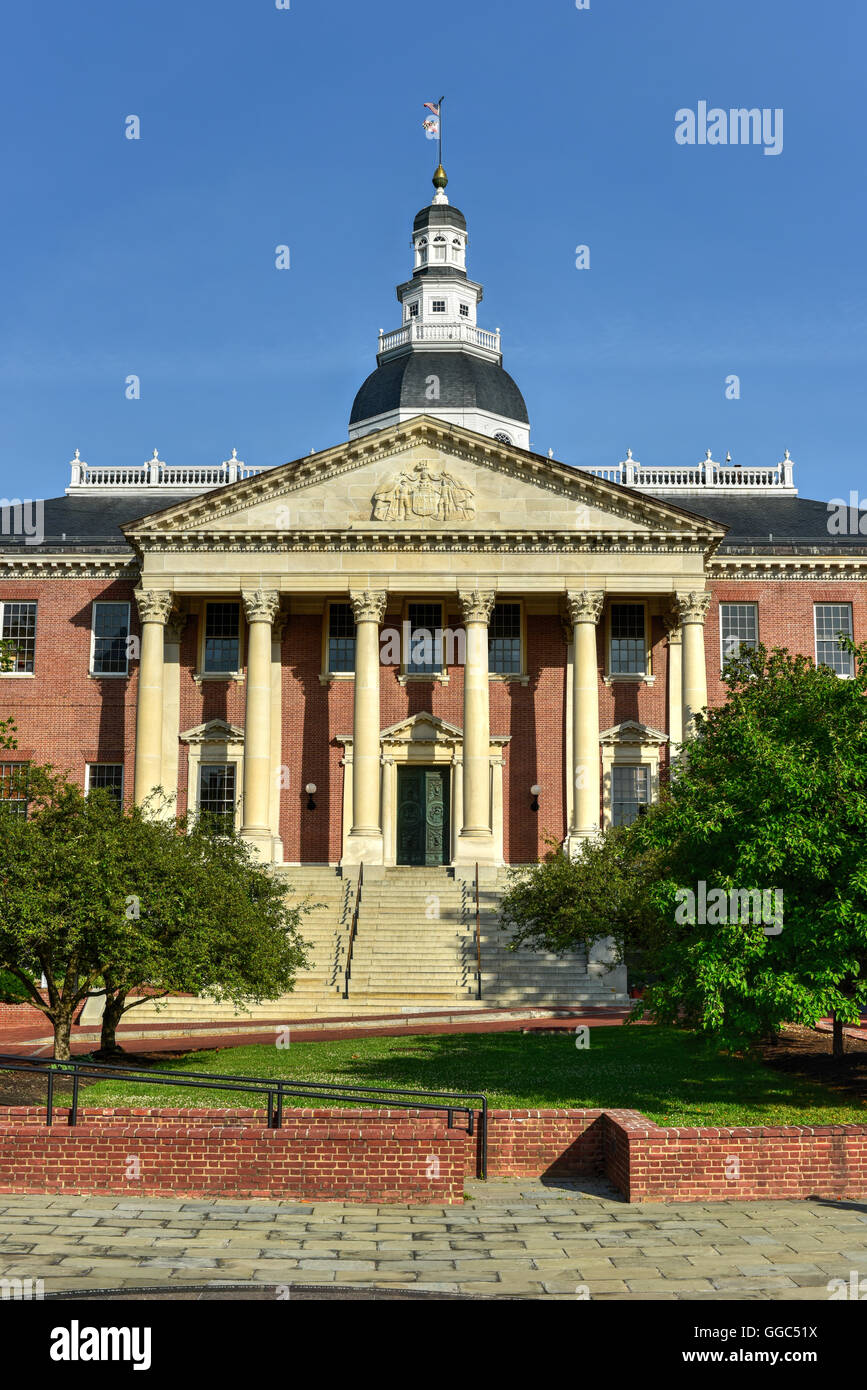 Annapolis state house lawn hi-res stock photography and images - Alamy