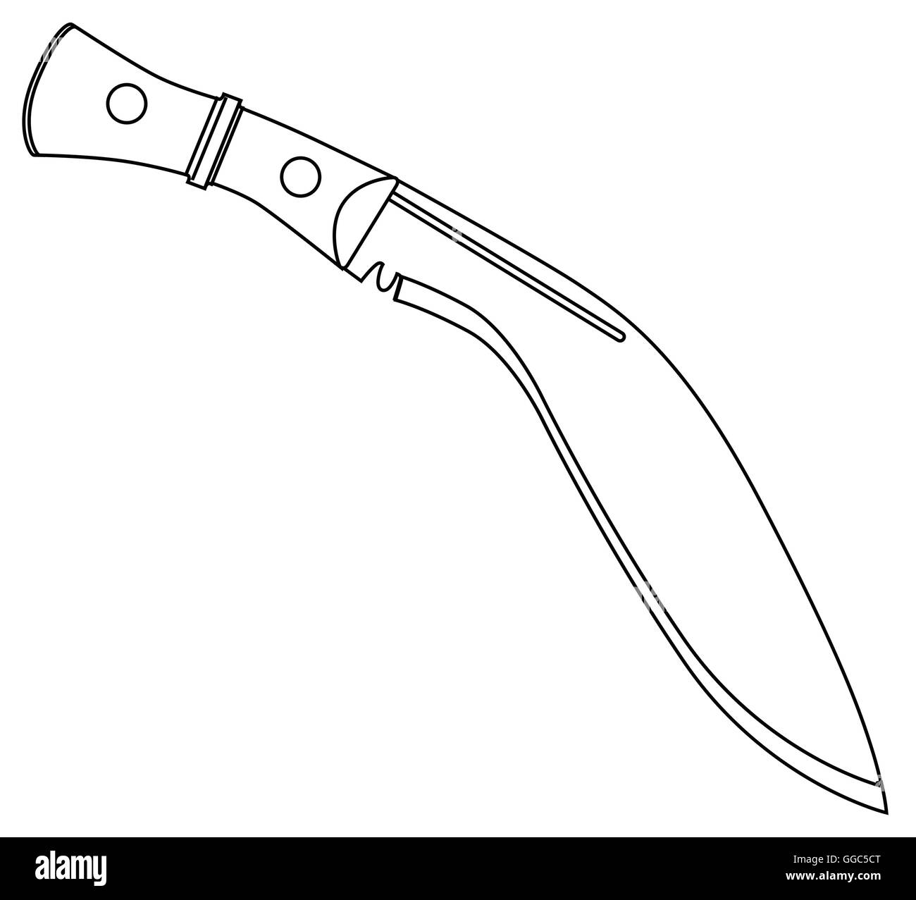 Gurkha knife hi-res stock photography and images - Alamy