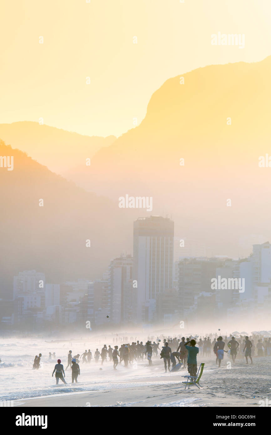 geography / travel, Brazil, Rio de Janeiro, Ipanema and Leblon, view ...