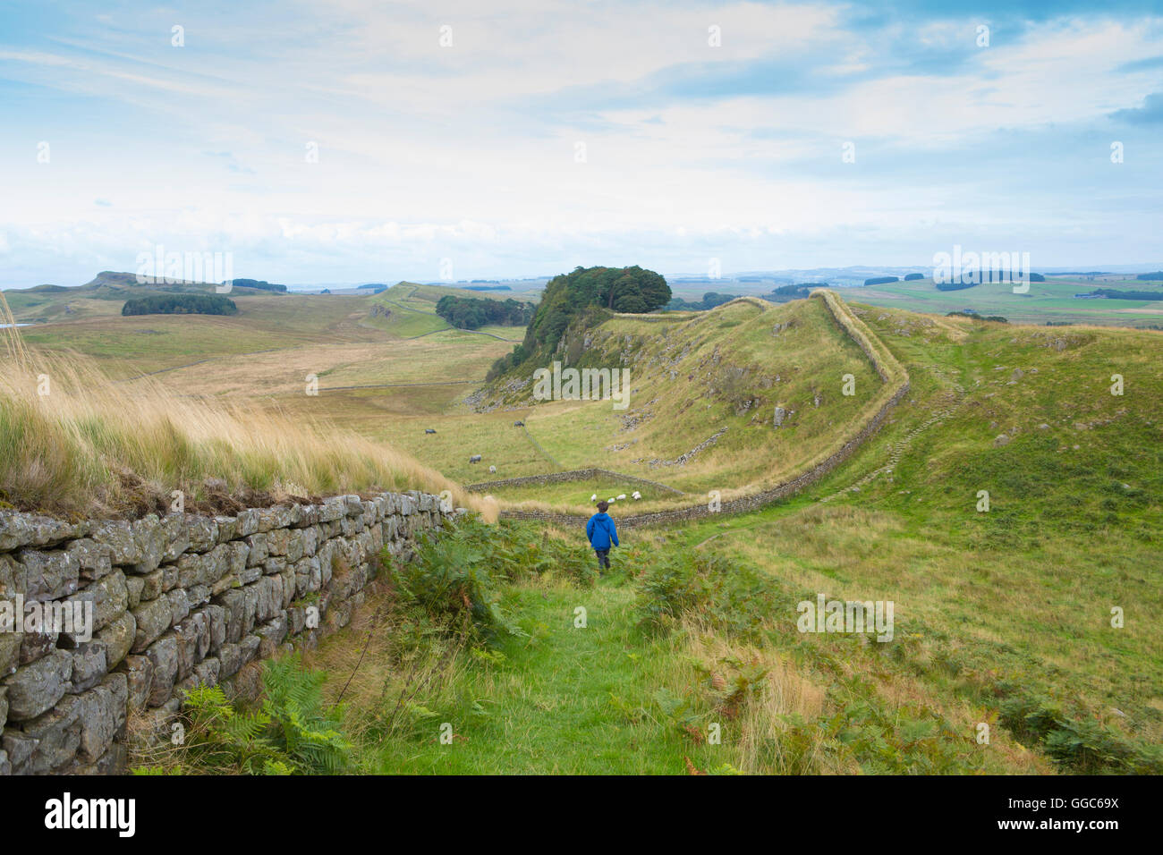 geography / travel, Great Britain, England, Northumberland, Hadrian's ...