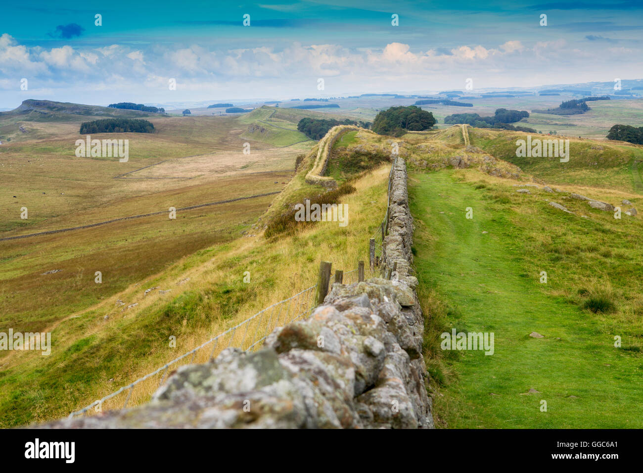 geography / travel, Great Britain, England, Northumberland, Hadrian's ...
