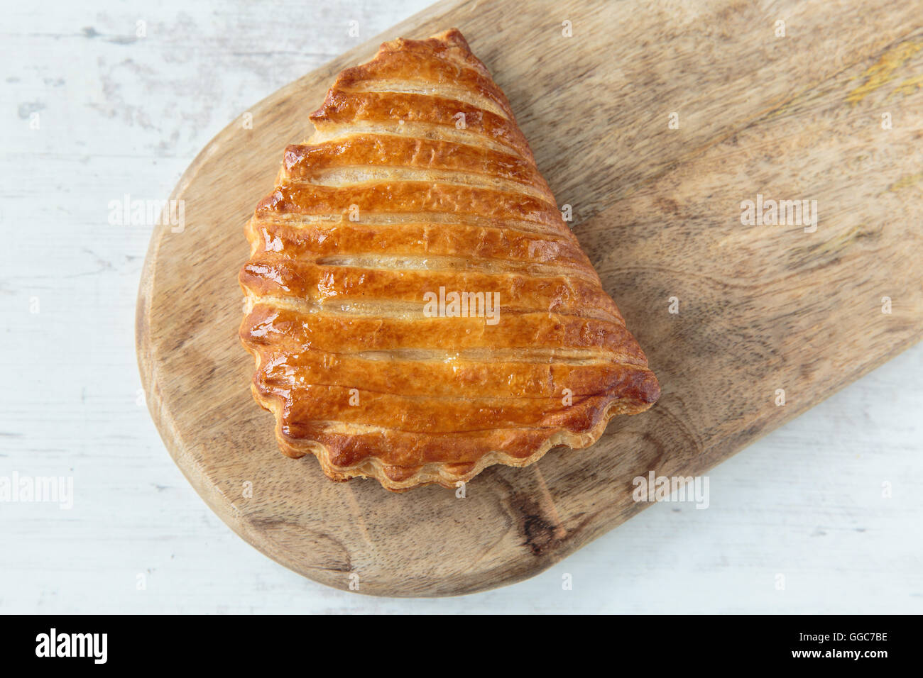 Delicious typical french apple pastry for a sweet breakfast Stock Photo ...