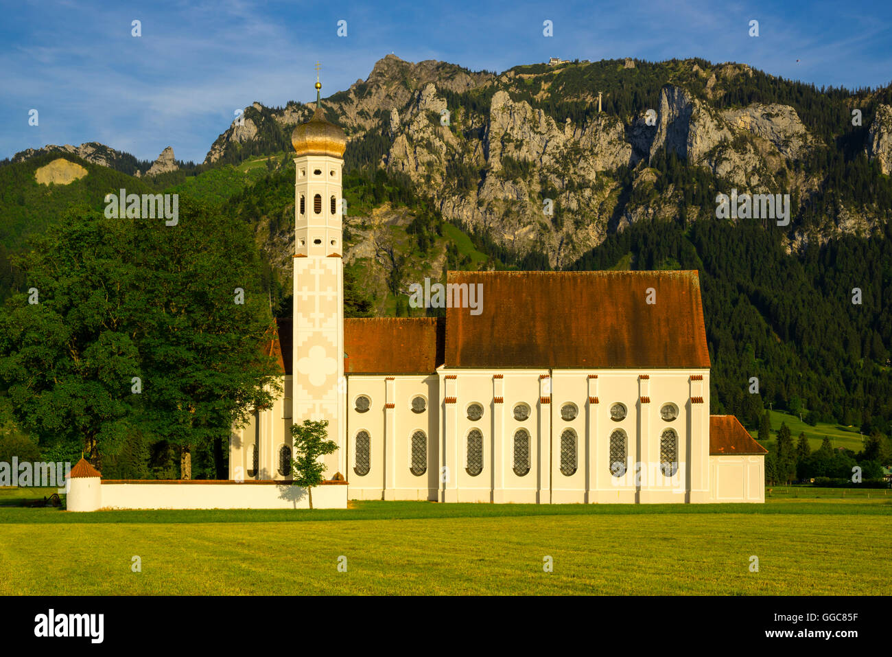 geography / travel, Germany, Bavaria, baroque church St. Coloman ...