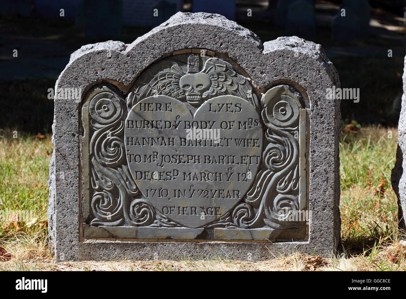 geography / travel, USA, Massachusetts, Plymouth, Burial Hill (historic ...