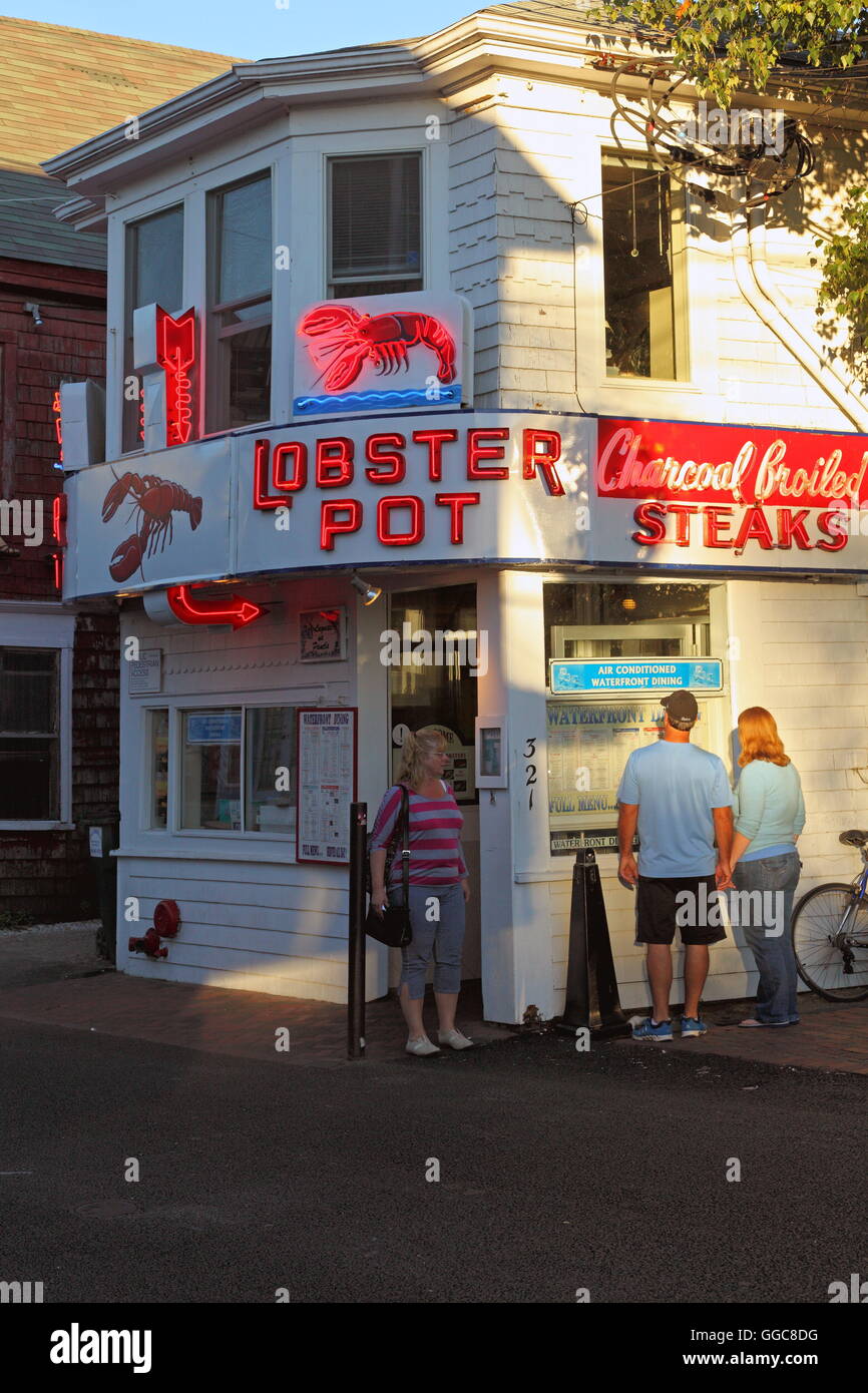 geography / travel, USA, Massachusetts, Provincetown, lobster pot ...