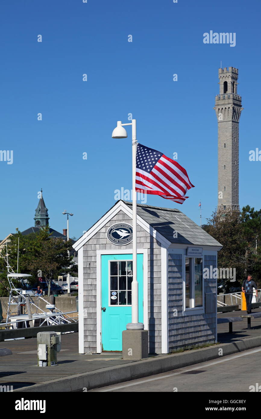 geography / travel, USA, Massachusetts, Provincetown, view from the ...
