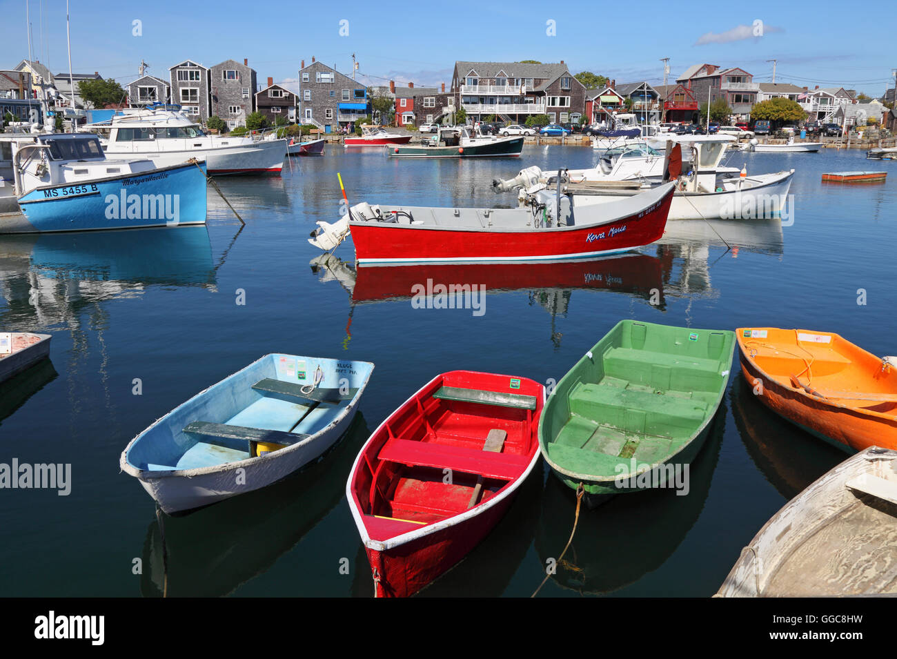 geography / travel, USA, Massachusetts, Rockport, harbour of Rockport ...