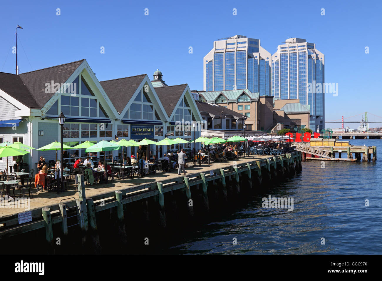 The halifax boardwalk hi-res stock photography and images - Alamy
