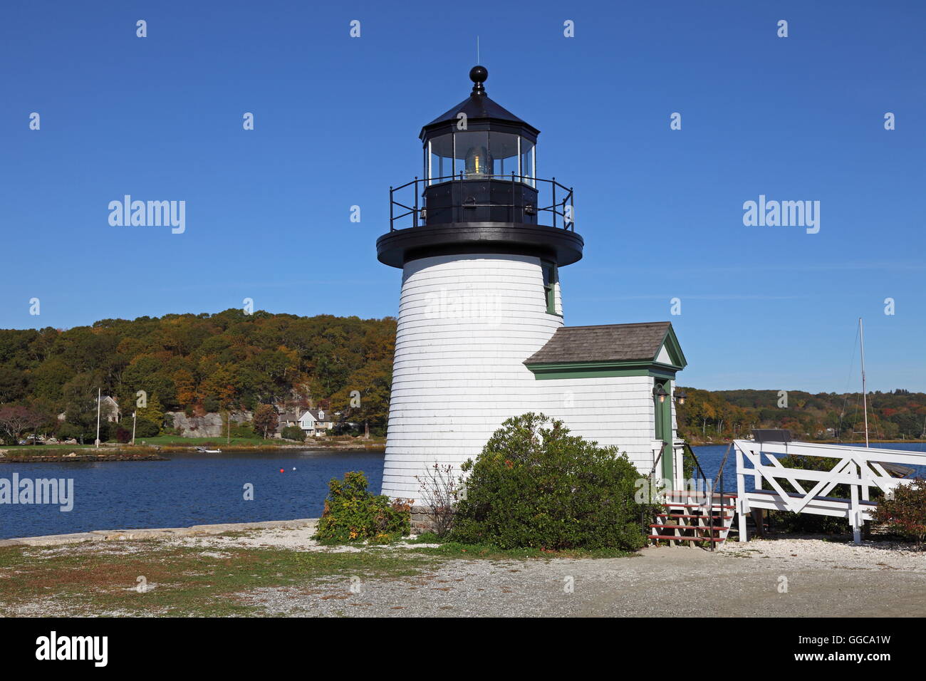 Mystic seaport lighthouse hi-res stock photography and images - Alamy