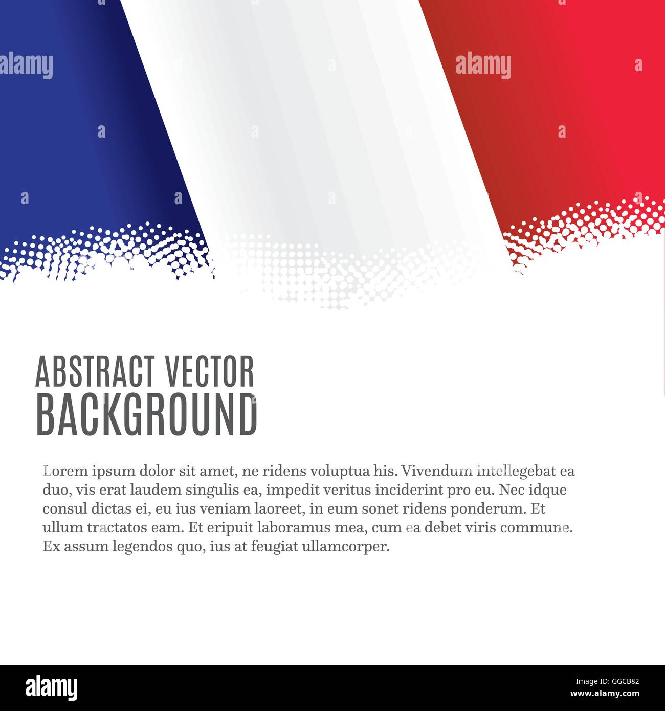 Vector background with French flag Stock Vector Image & Art - Alamy