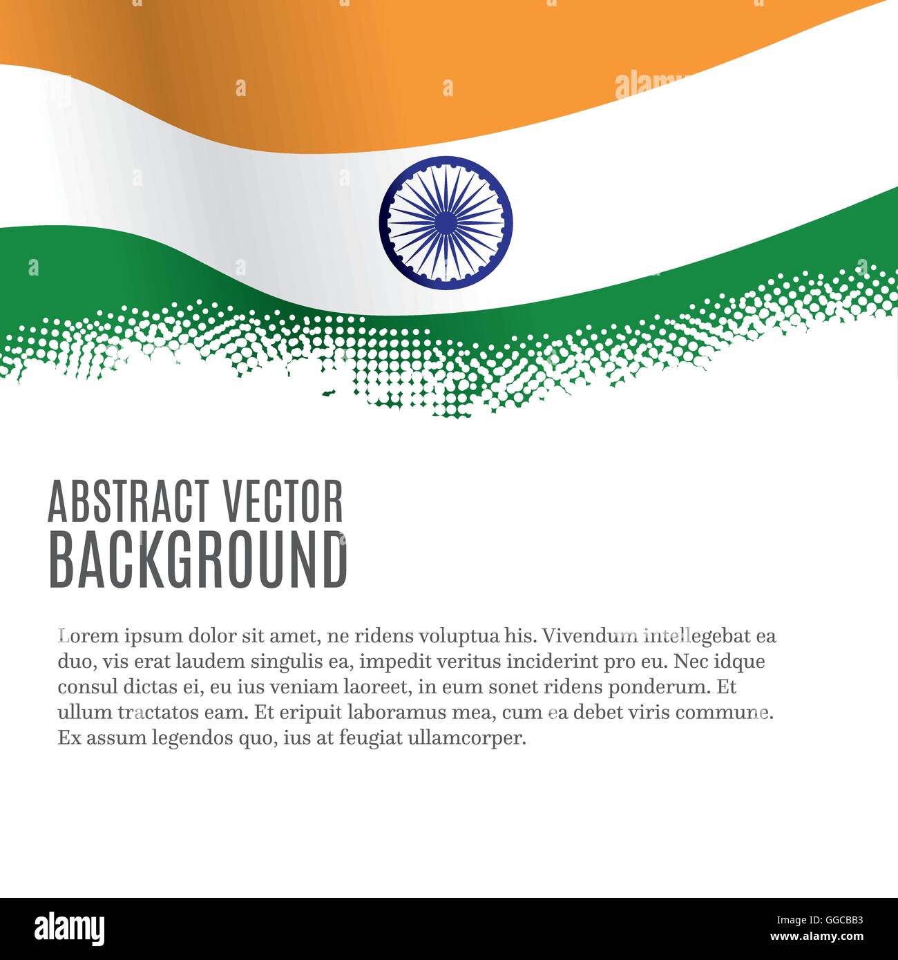 Vector background with flag of India Stock Vector Image & Art - Alamy