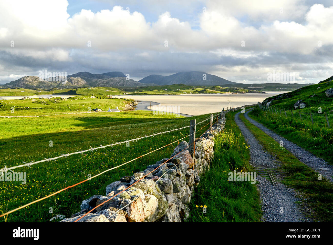 Baile-na-Cille on the Isle of Lewis, Outer Hebrides, Scotland Stock ...