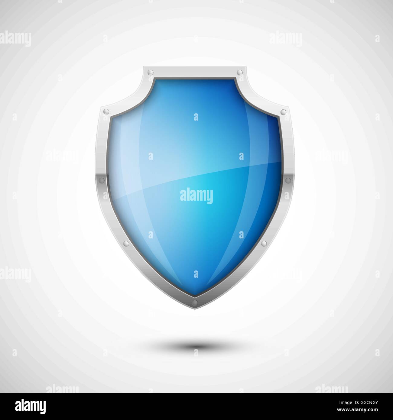 Blue shield hi-res stock photography and images - Alamy