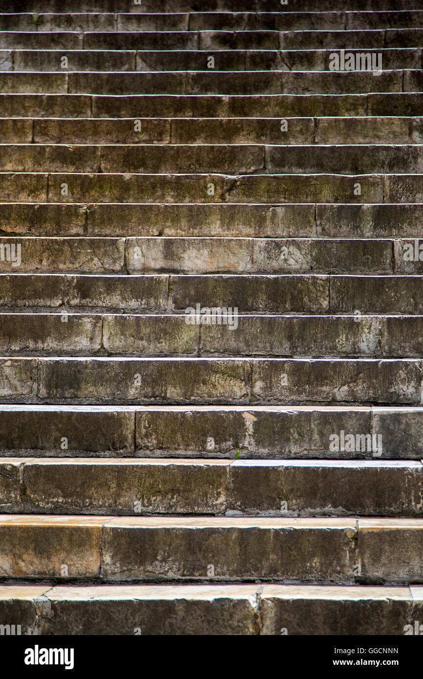Closeup of the old stone stairs Stock Photo - Alamy
