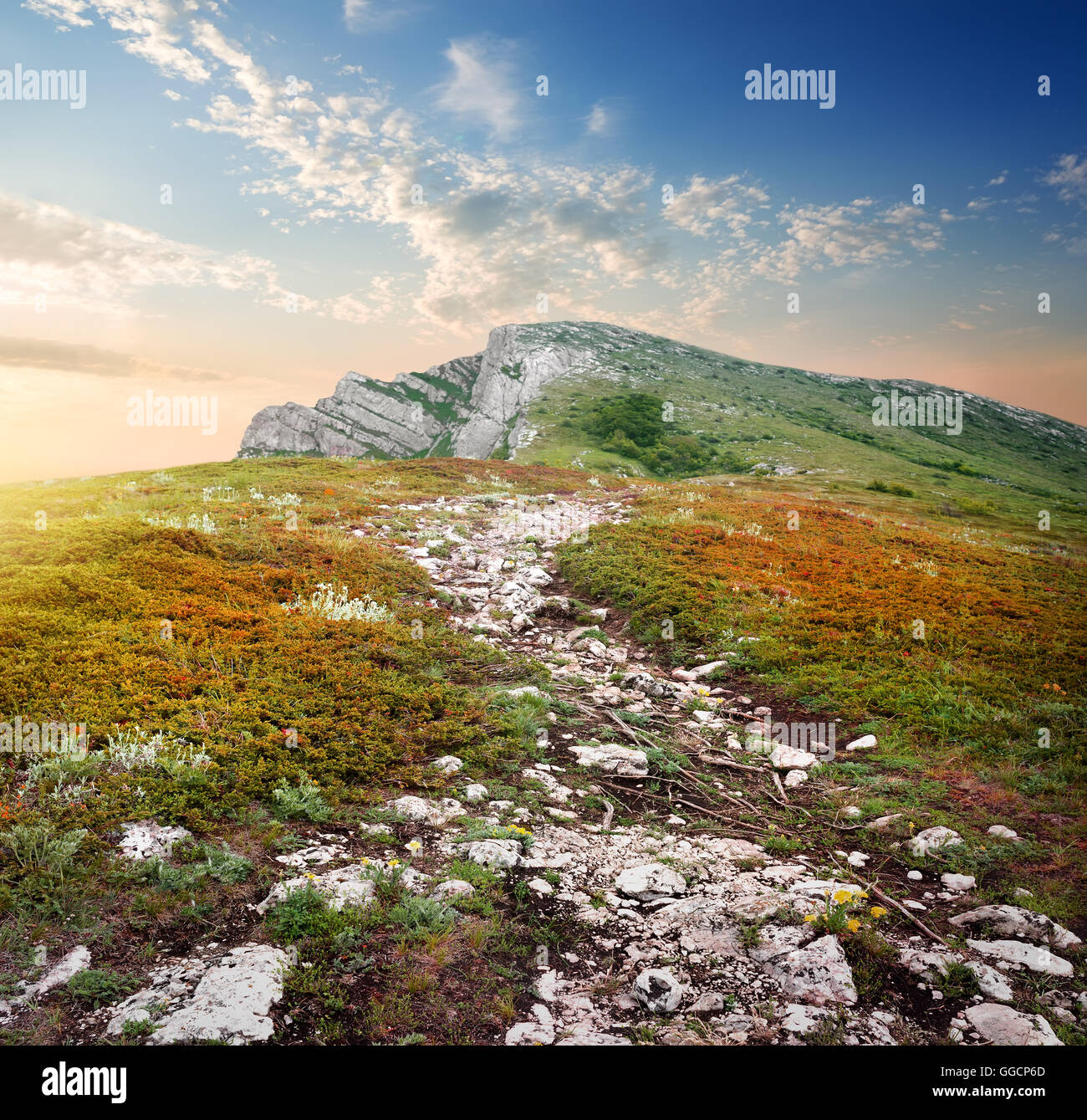 Colorful rock plateau hi-res stock photography and images - Alamy