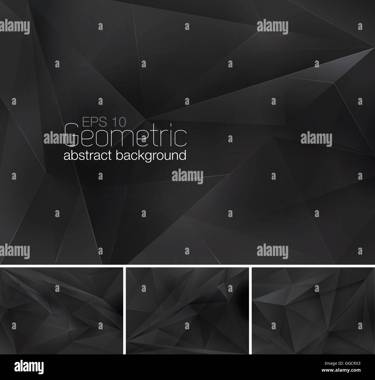 Geometric abstract background. Low poly vector background Stock Vector ...