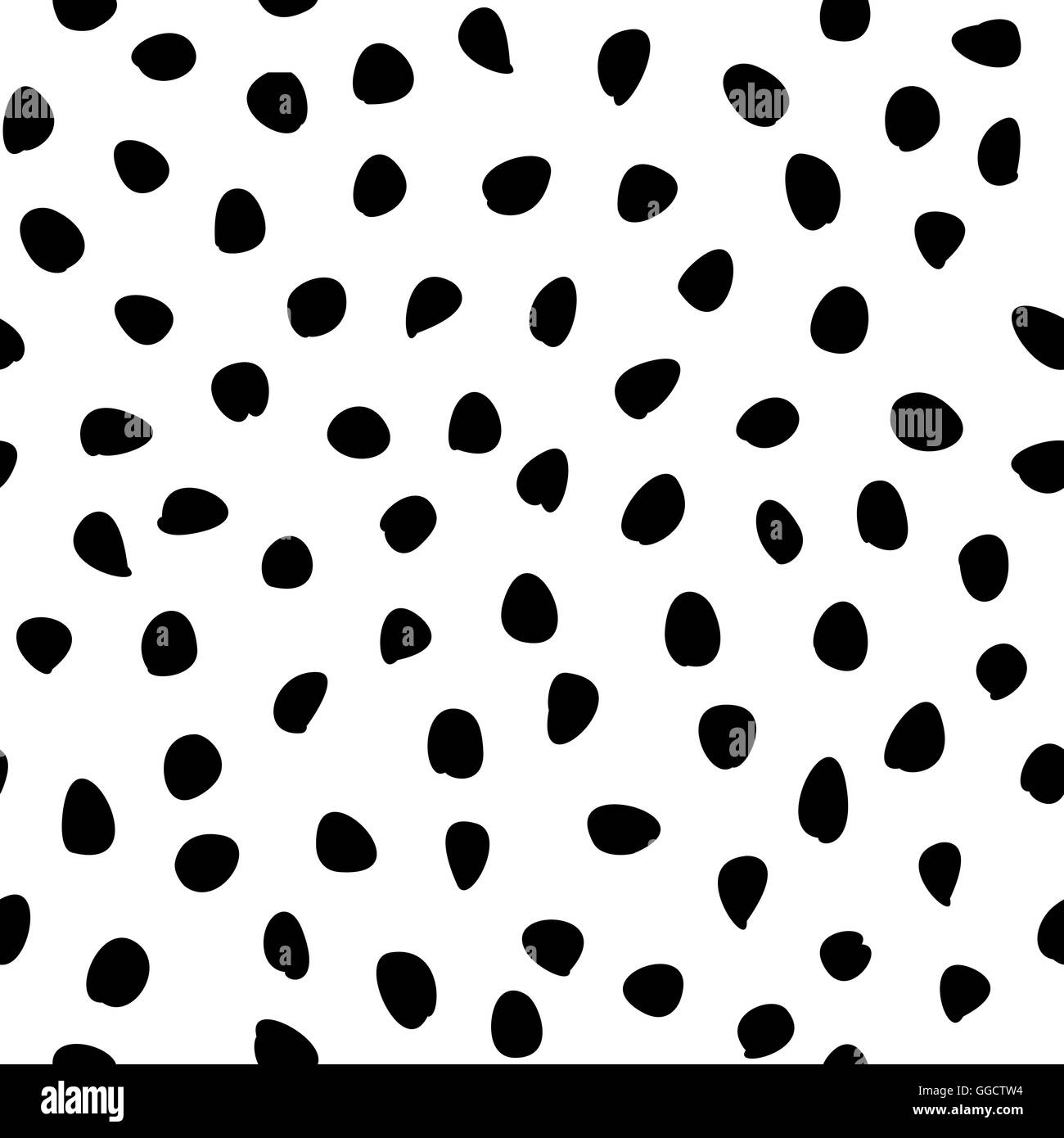 Seamless Background With Random Shapes Stock Photo - Alamy