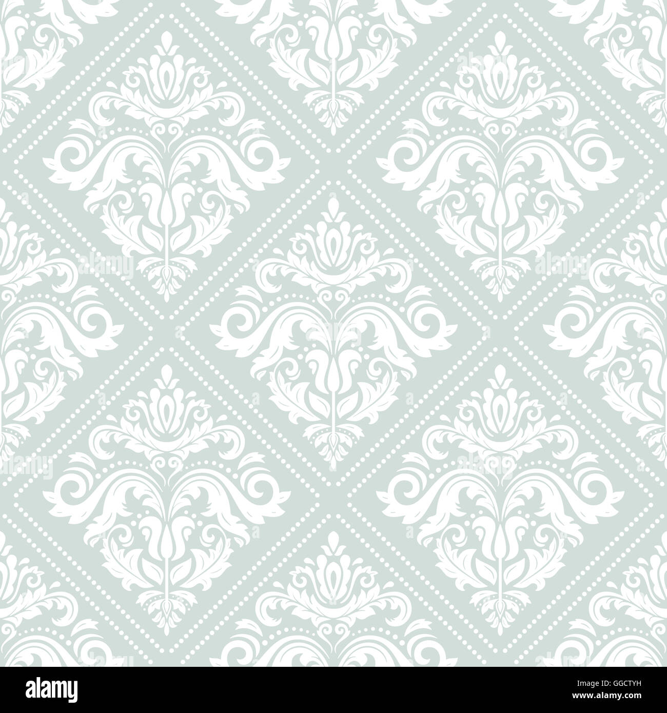 Seamless Wallpaper in the Style of Baroque Stock Photo - Alamy