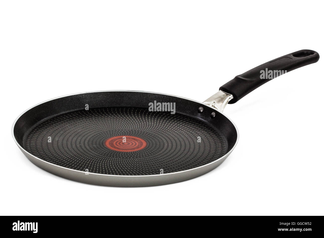 Frying pan, isolated on white background, with clipping path Stock ...