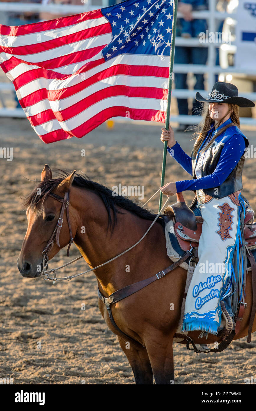 Cowboy American Flag Horse Horseback High Resolution Stock Photography ...