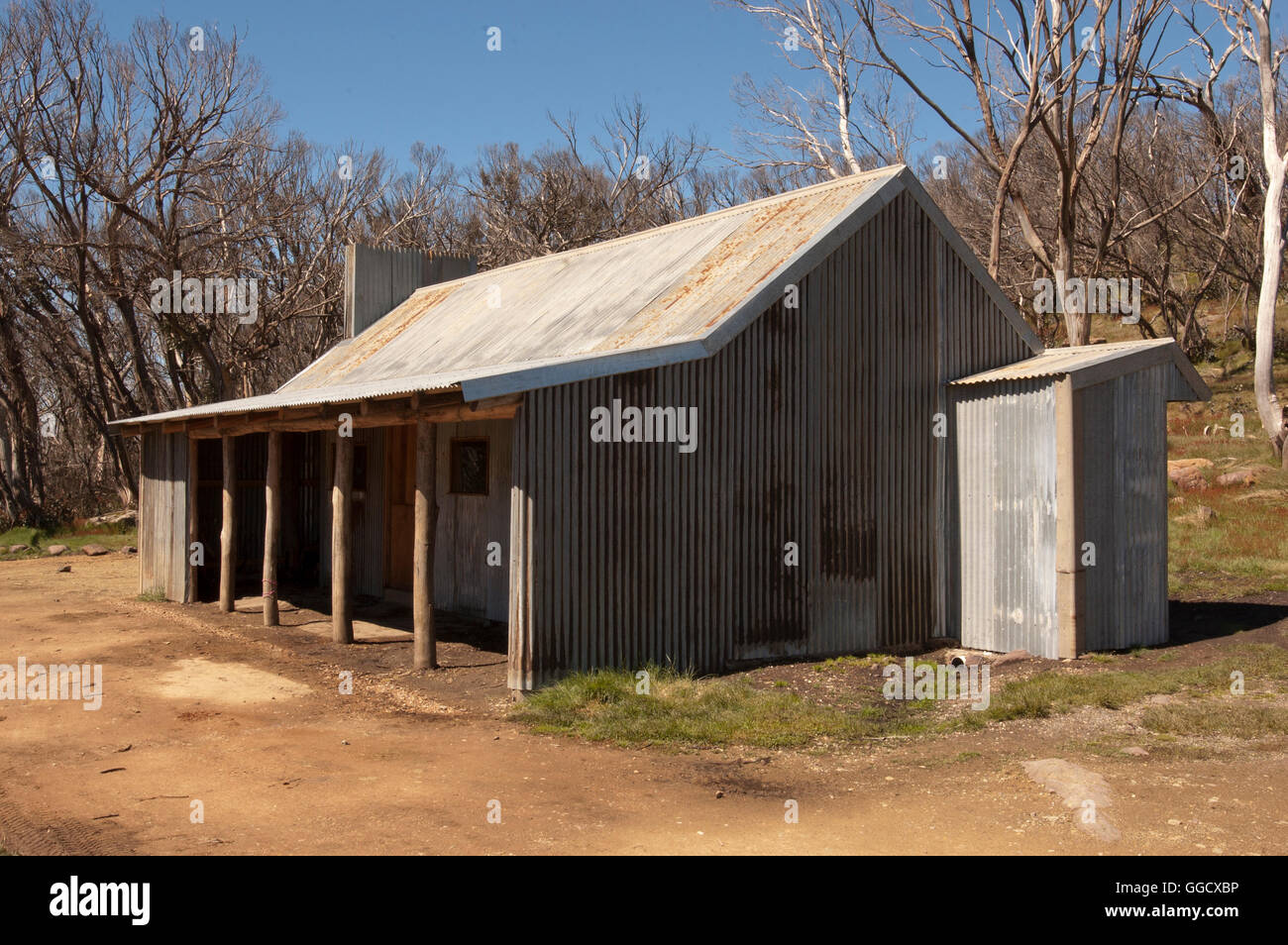 Bluff Hut, Alpine National Park, Victoria High Country Stock Photo - Alamy