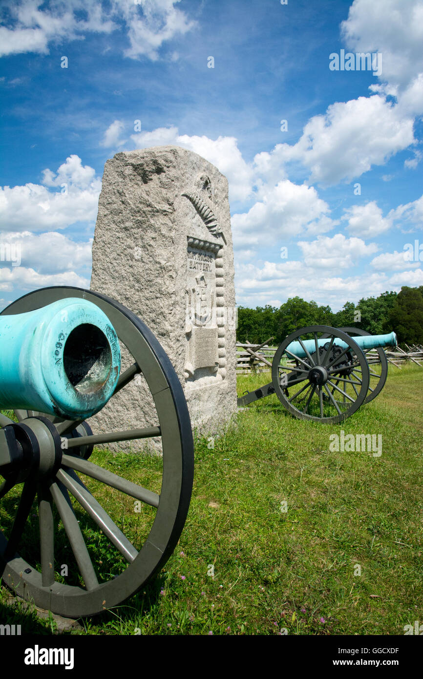Gettysburg monuments hi-res stock photography and images - Alamy