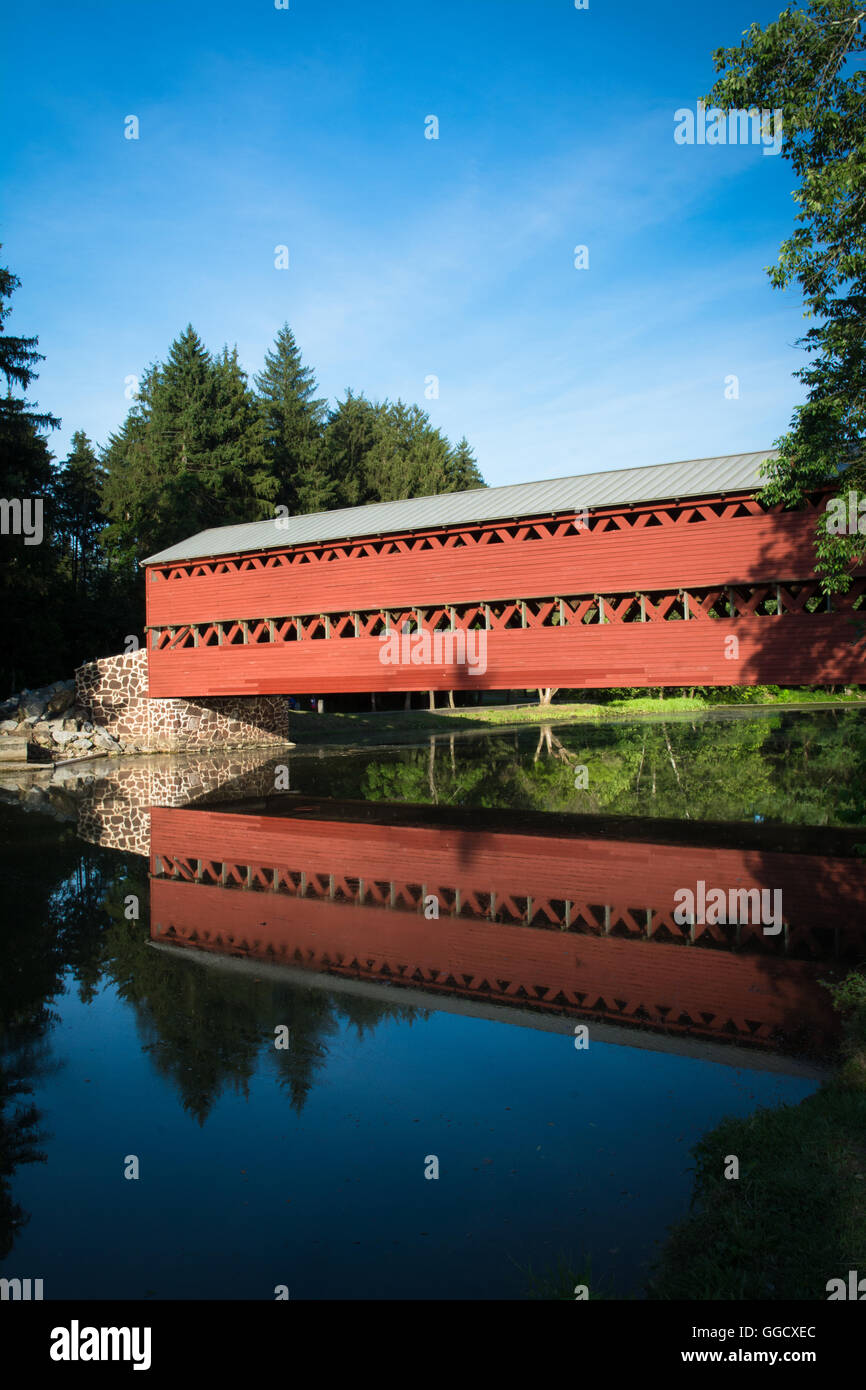 Sachs Covered Bridge, Gettysburg, Pennsylvania, USA Stock Photo - Alamy