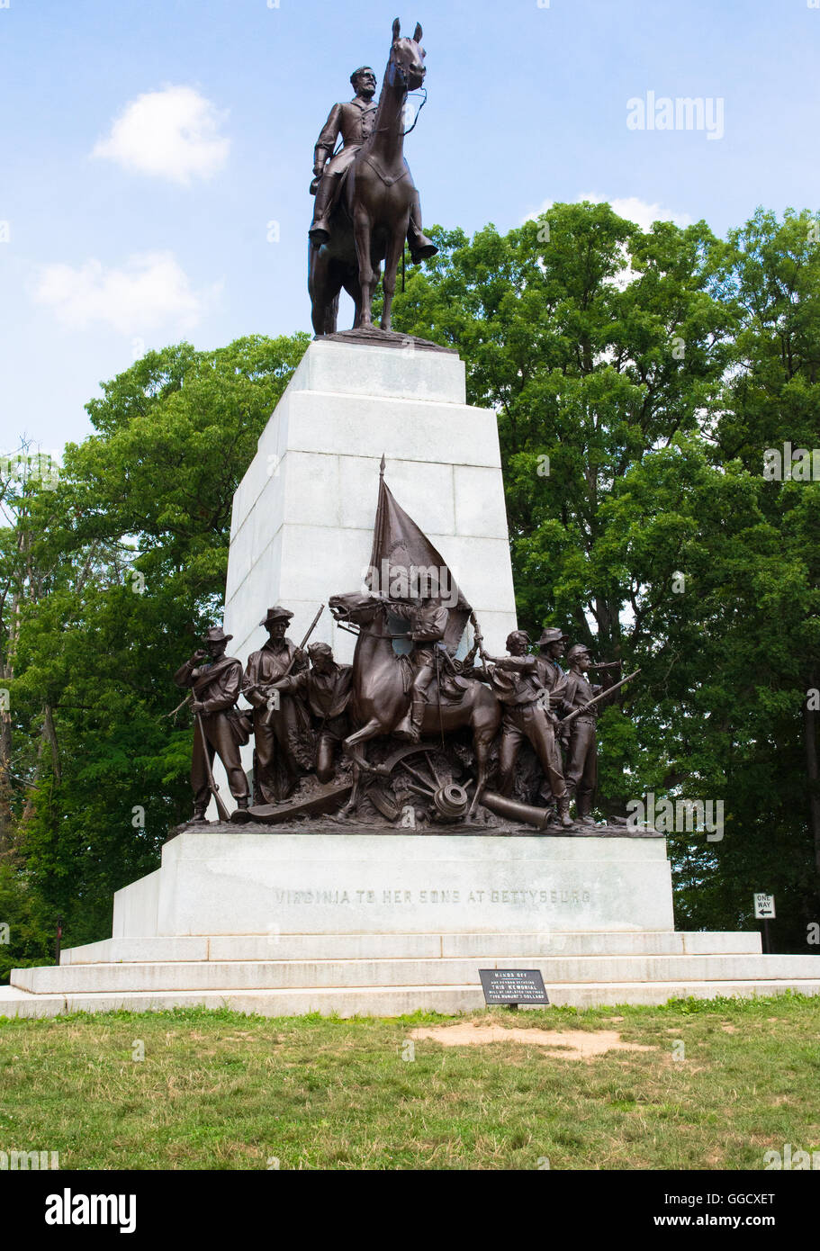 Virginia Memorial Gettysburg High Resolution Stock Photography and ...