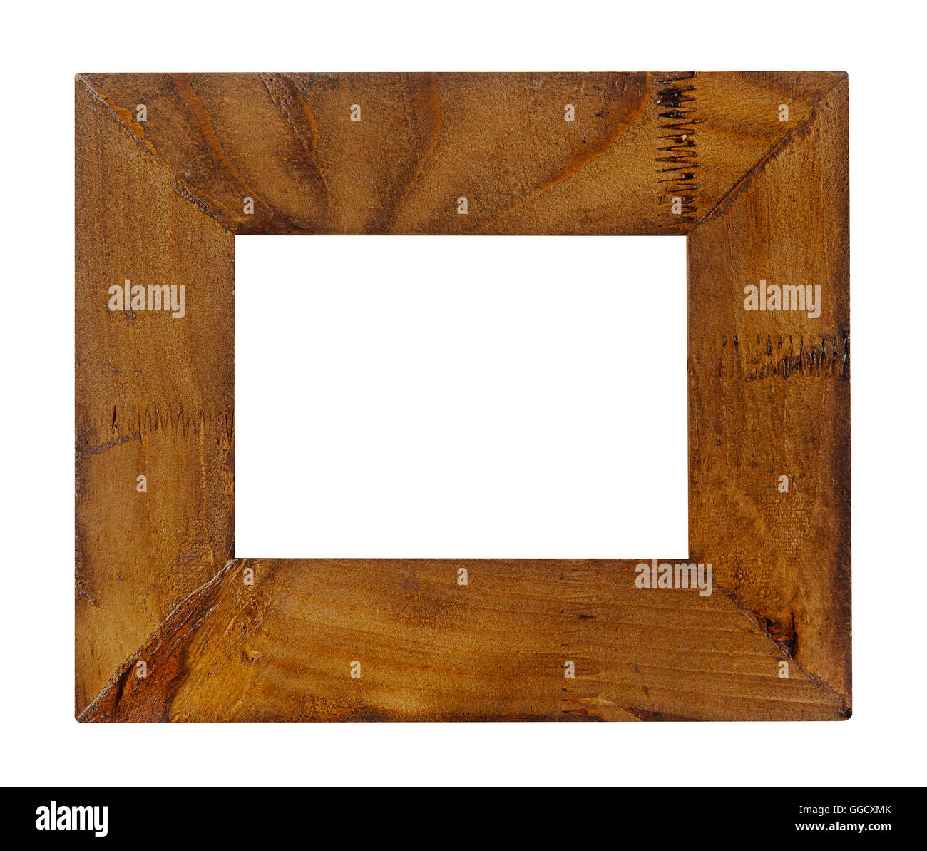 empty old wood frame Stock Photo - Alamy
