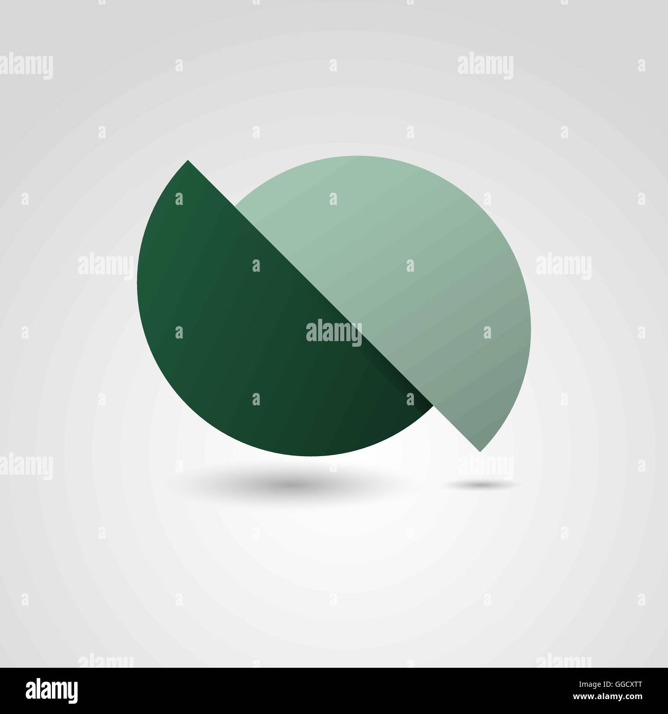 Green circle template hi-res stock photography and images - Alamy