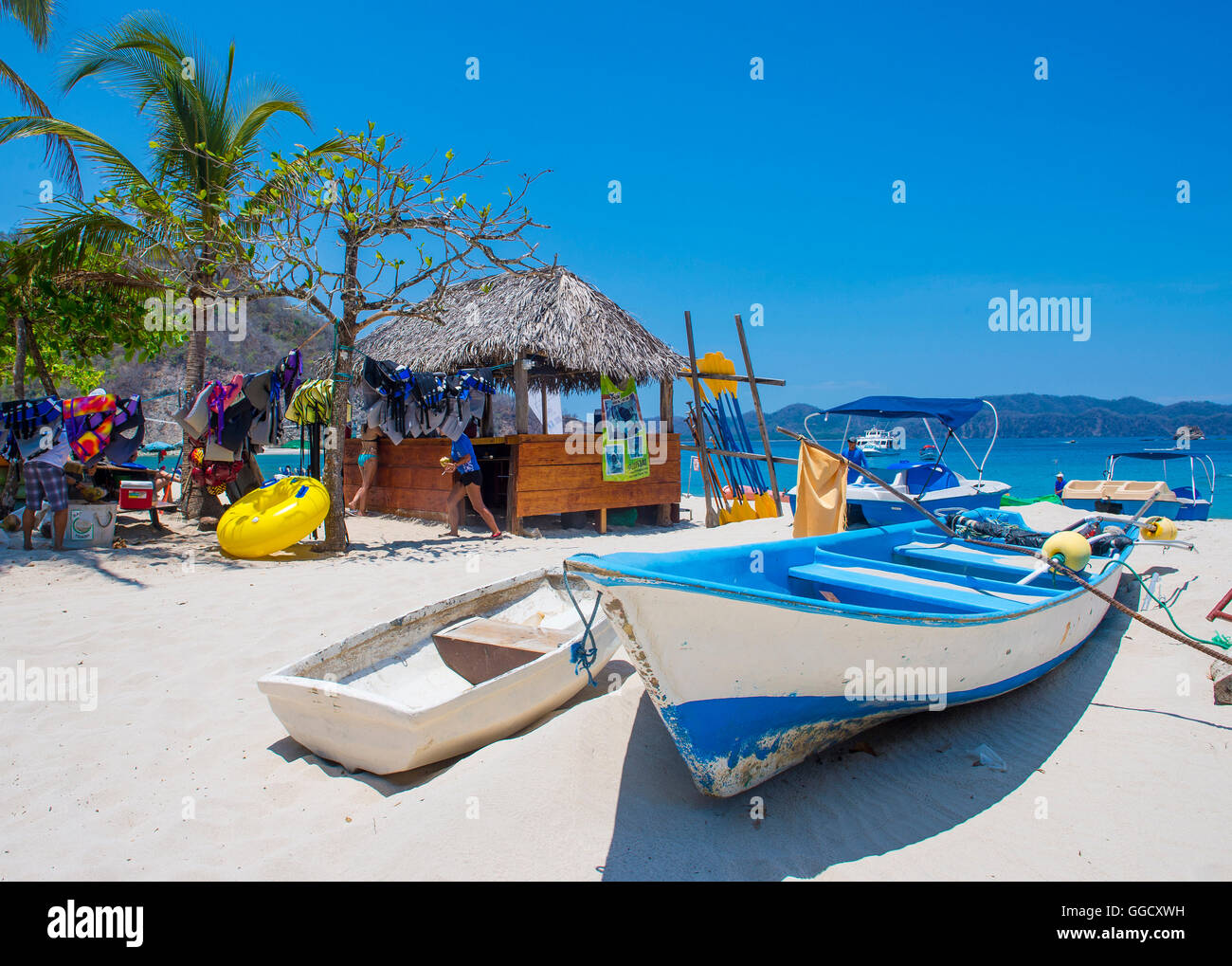 Tropical beach in Tortuga island , Costa Rica Stock Photo - Alamy